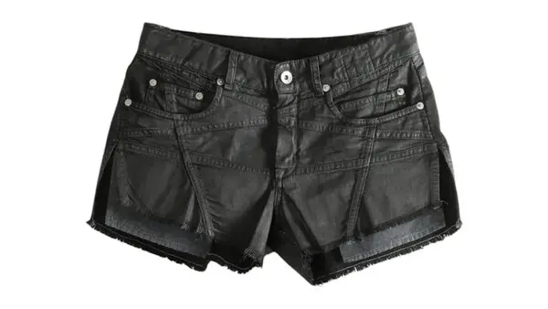 Rick Owens Logo Shorts - Black