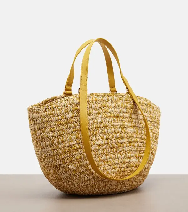 Loewe Paula's Ibiza Eclipse Medium Raffia Basket Bag