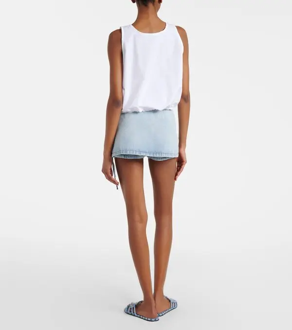 Loewe Paula's Ibiza Denim Skort