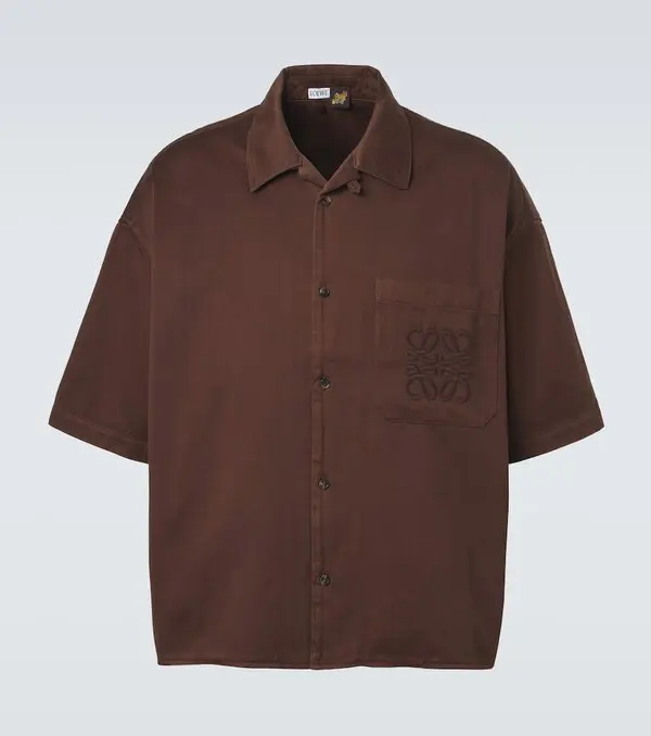 Loewe Paula's Ibiza Anagram Cotton-blend Shirt