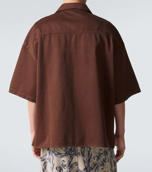 Loewe Paula's Ibiza Anagram Cotton-blend Shirt