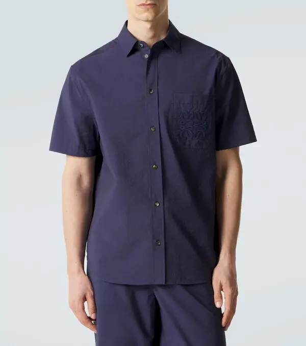 Loewe Anagram Cotton-blend Shirt
