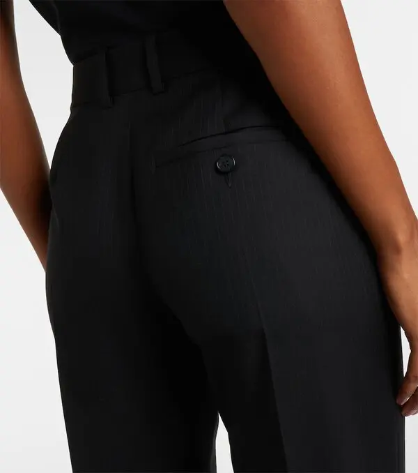 Givenchy Chalk Stripe Wool Slim Pants