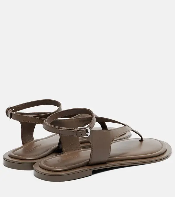 A.emery Sabine Leather Thong Sandals
