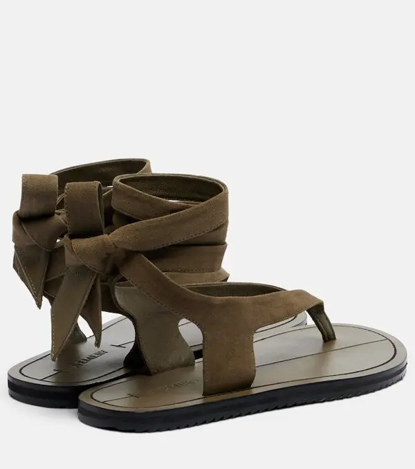 A.emery Elmer Suede Thong Sandals