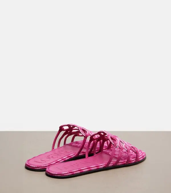 Loewe Anagram Slides - Pink