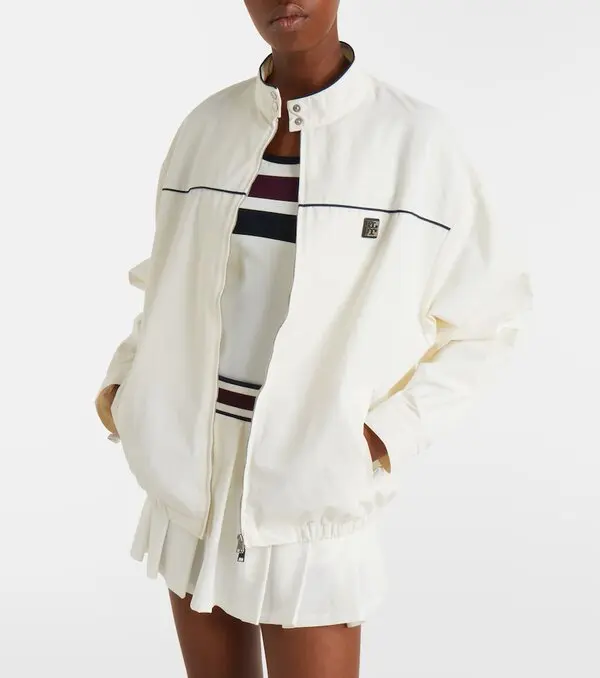 Tory Burch Oversized Track Jacket