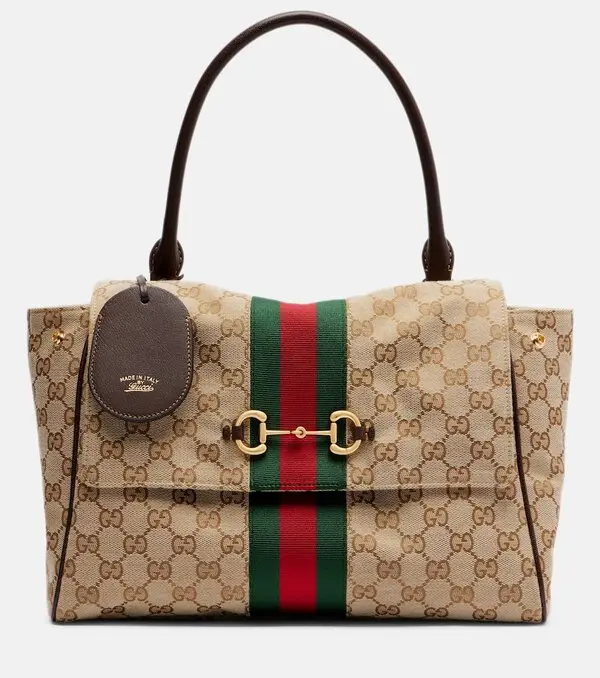 Gucci Gg Canvas Medium Tote Bag - Beige