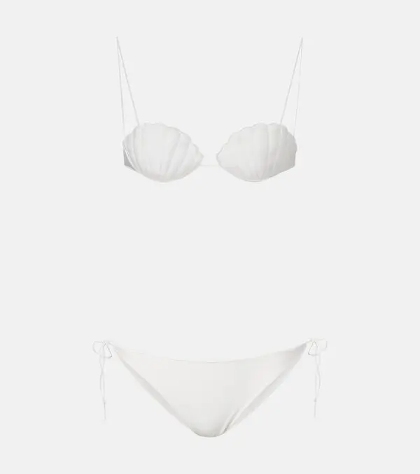 Oseree Bridal Bikini - White