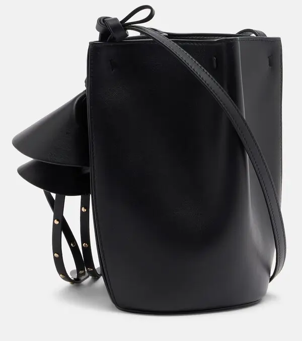 Givenchy Snap Mini Leather Bucket Bag