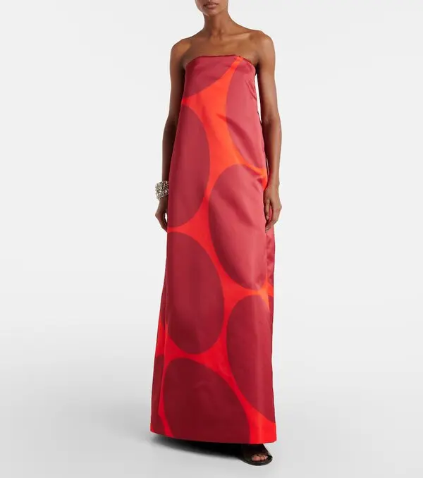 Dries Van Noten Polka-dot Gown