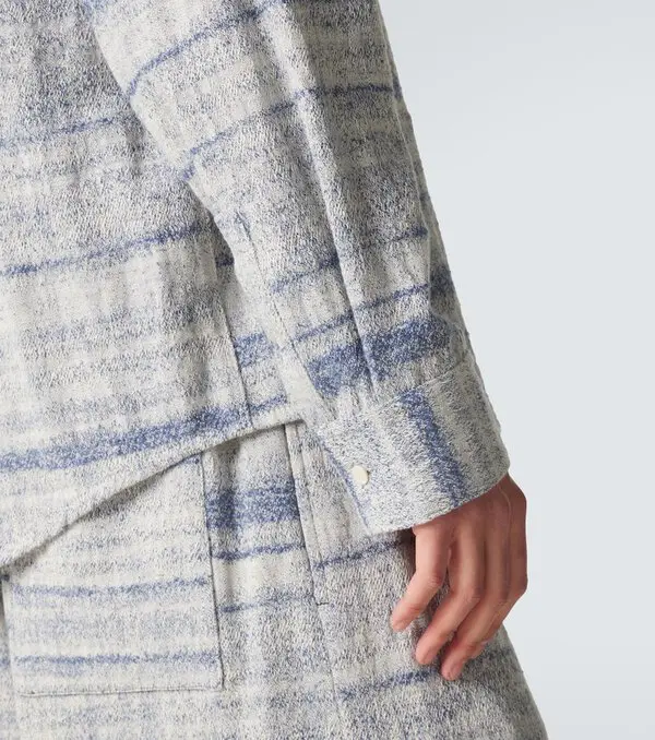 Loewe Paula's Ibiza Denim Jacquard Shirt