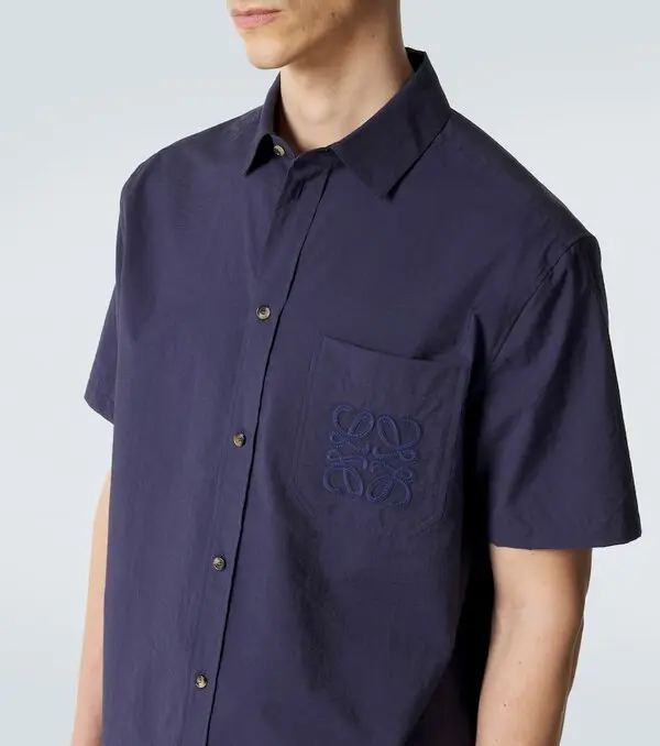 Loewe Anagram Cotton-blend Shirt