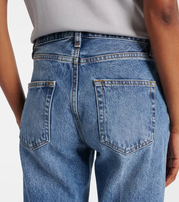 FRAME Vertical Straight Jeans - Blue