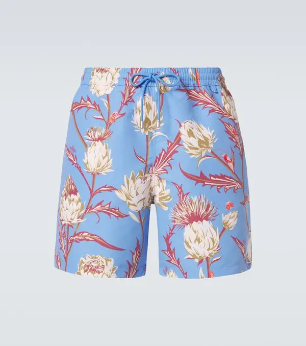 Loewe Printed Swim Trunks - Multicoloured