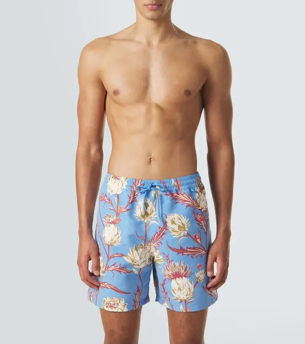 Loewe Printed Swim Trunks - Multicoloured