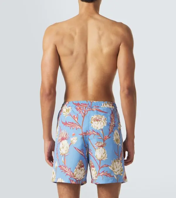 Loewe Printed Swim Trunks - Multicoloured