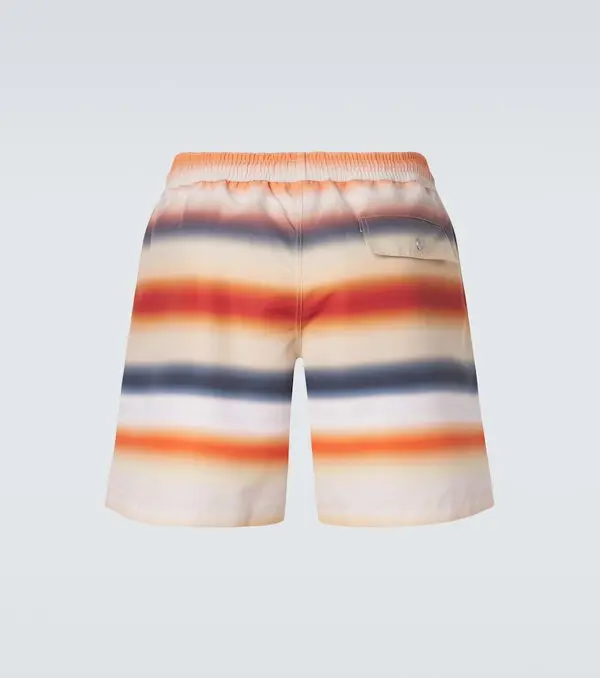 Loewe Striped Swim Trunks