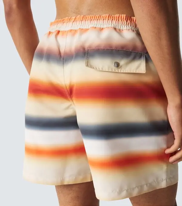 Loewe Striped Swim Trunks