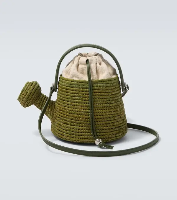 Loewe Watering Can Bucket Bag - Green
