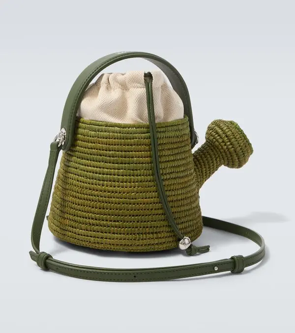 Loewe Paula's Ibiza Watering Can Bucket Bag - Green