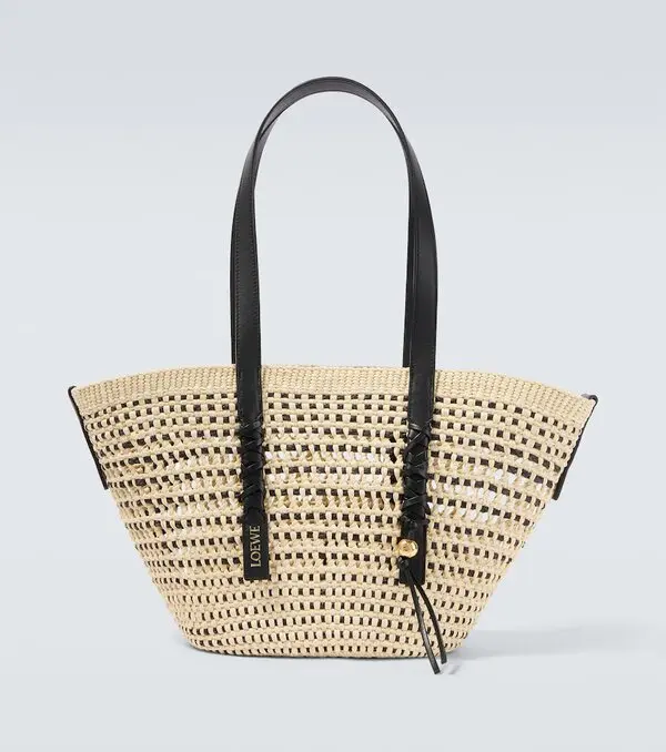 Loewe Paula's Ibiza Medium Basket Bag - Beige