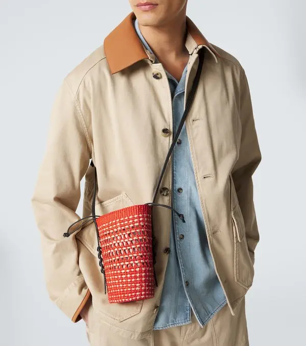 Loewe Paula's Ibiza Raffia Shoulder Bag