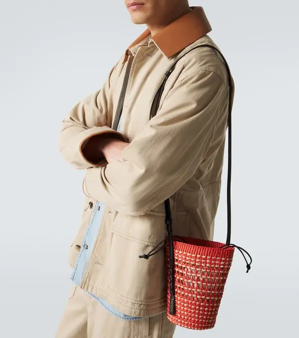 Loewe Paula's Ibiza Raffia Shoulder Bag