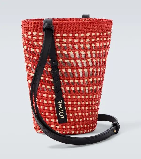 Loewe Paula's Ibiza Raffia Shoulder Bag