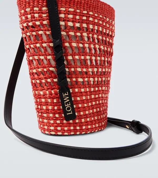 Loewe Paula's Ibiza Raffia Shoulder Bag