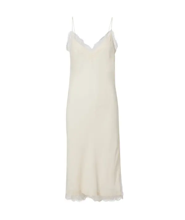 RÓHE Lace-trimmed Slip Dress