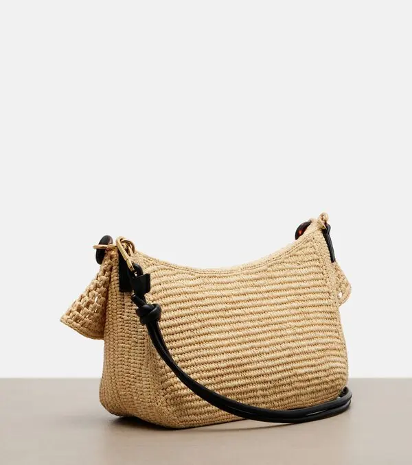 Loewe Paula's Ibiza Ola Medium Shoulder Bag - Beige
