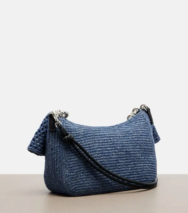 Loewe Ola Medium Shoulder Bag - Blue