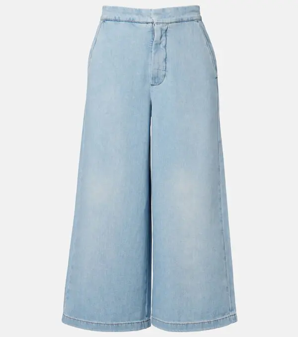 Loewe Paula's Ibiza Cropped Jeans - Blue