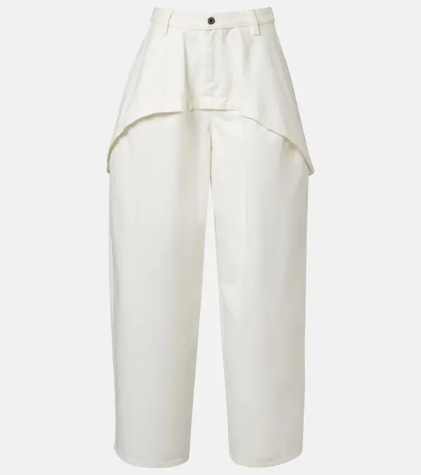Loewe Paula's Ibiza Barrel-leg Jeans - White