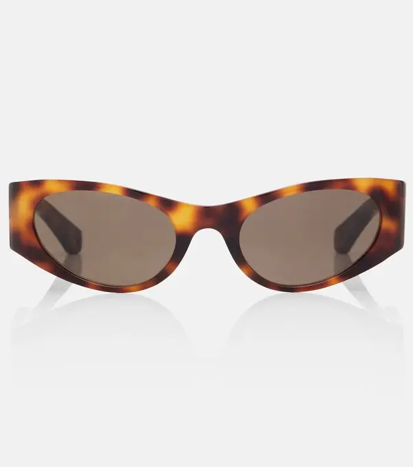 Loewe Signature Cat-eye Sunglasses - Brown