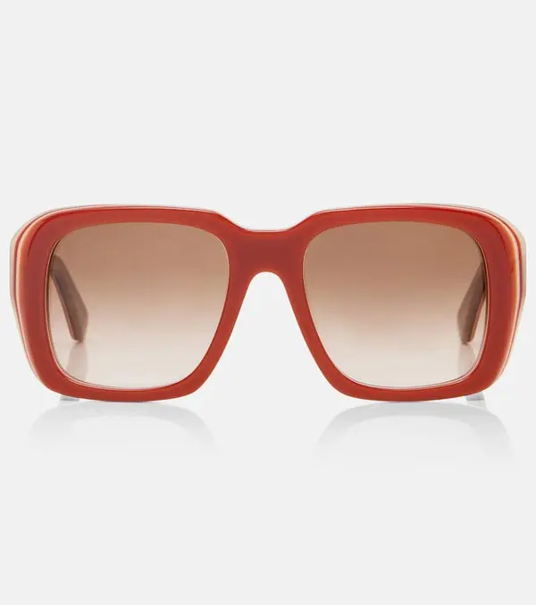 Loewe Square Sunglasses - Orange