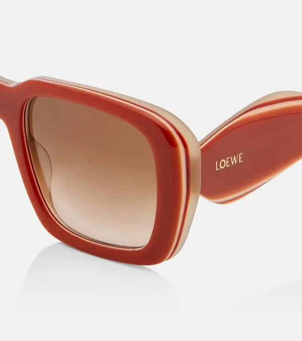 Loewe Square Sunglasses - Orange
