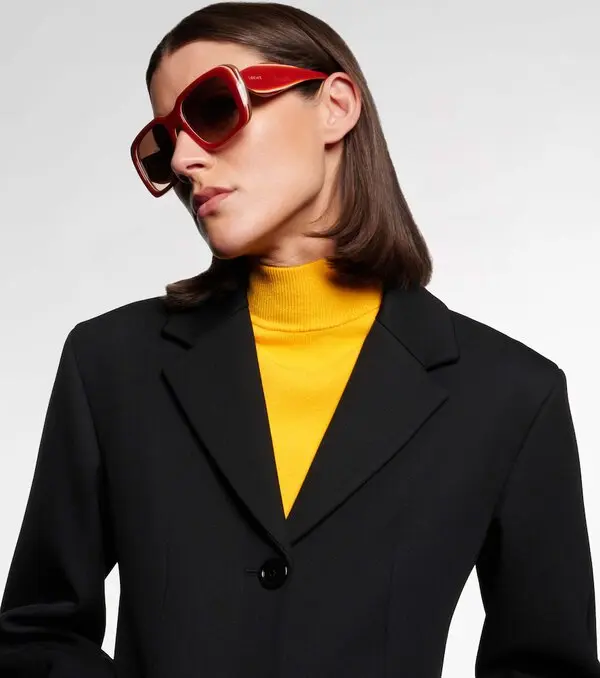 Loewe Square Sunglasses - Orange
