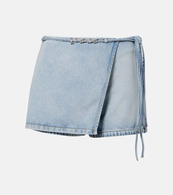 Loewe Paula's Ibiza Denim Skort - Blue