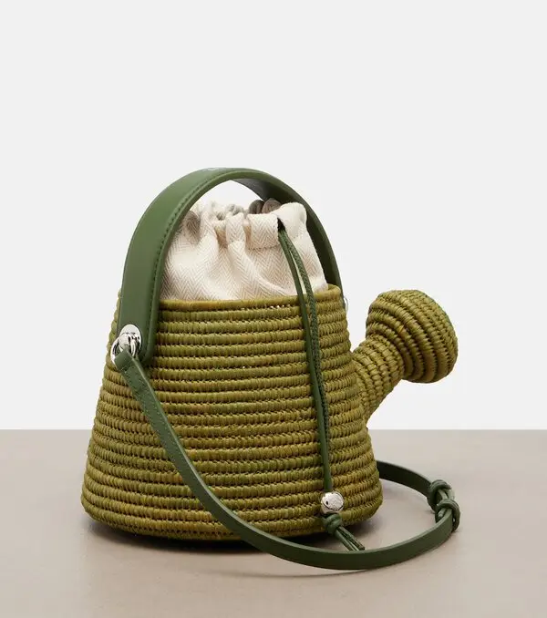 Loewe Paula's Ibiza Watering Can Bucket Bag - Green