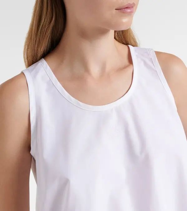 Loewe Cotton Poplin Crop Top