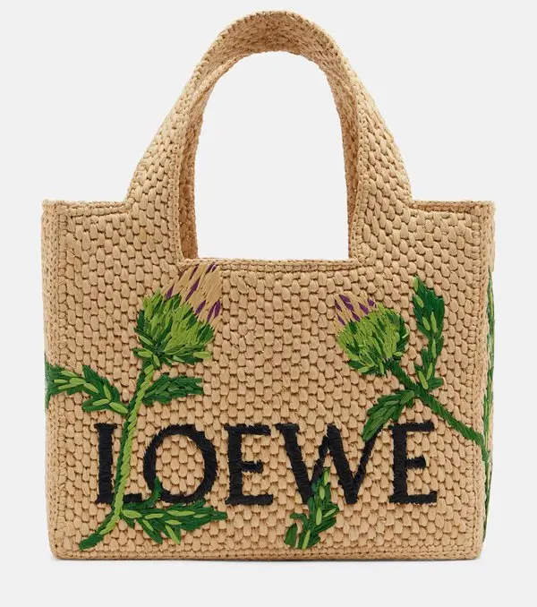 Loewe Paula's Ibiza Small Tote Bag - Beige