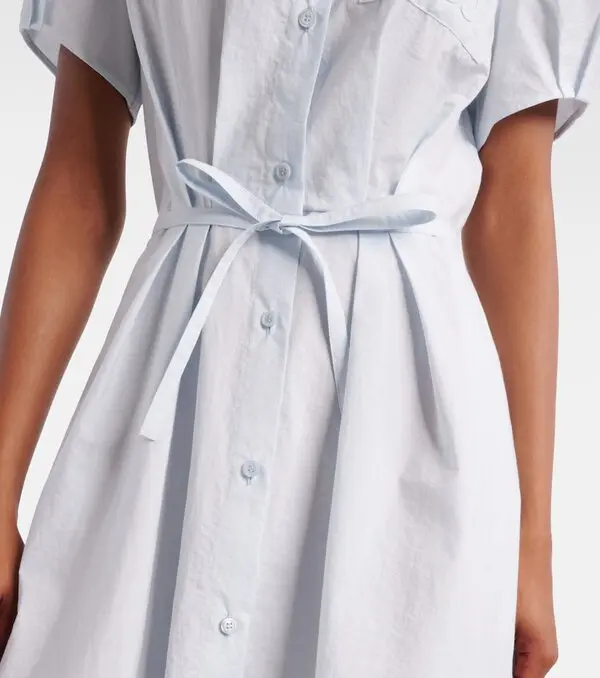 Loewe Paula's Ibiza Anagram Shirt Dress - Blue