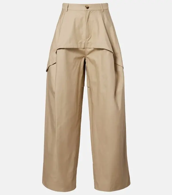 Loewe Paula's Ibiza Wide-leg Pants - Beige