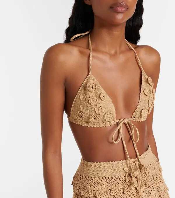 Loewe Paula's Ibiza Crochet Bra Top