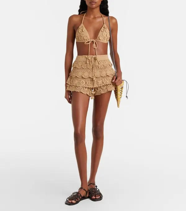 Loewe Paula's Ibiza Crochet Bra Top