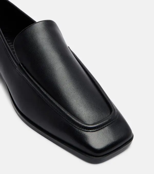 A.emery Lane Leather Loafers - Black