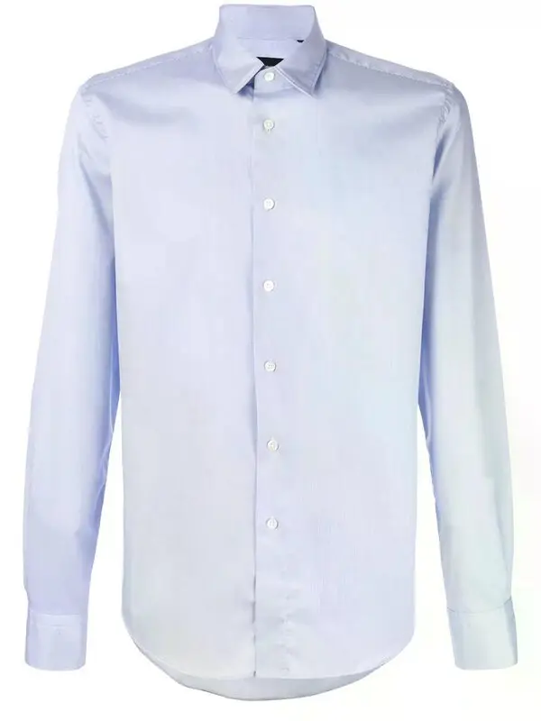 DELL'OGLIO Curved Hem Shirt