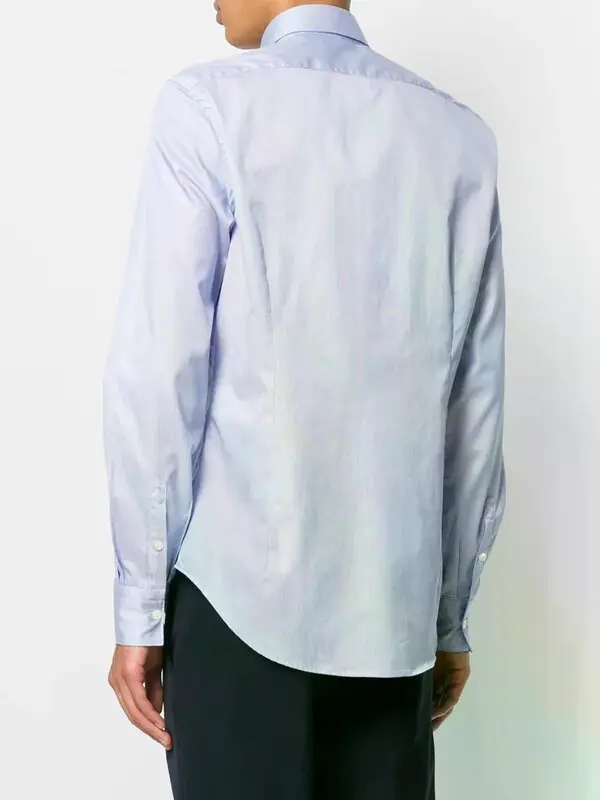 DELL'OGLIO Curved Hem Shirt